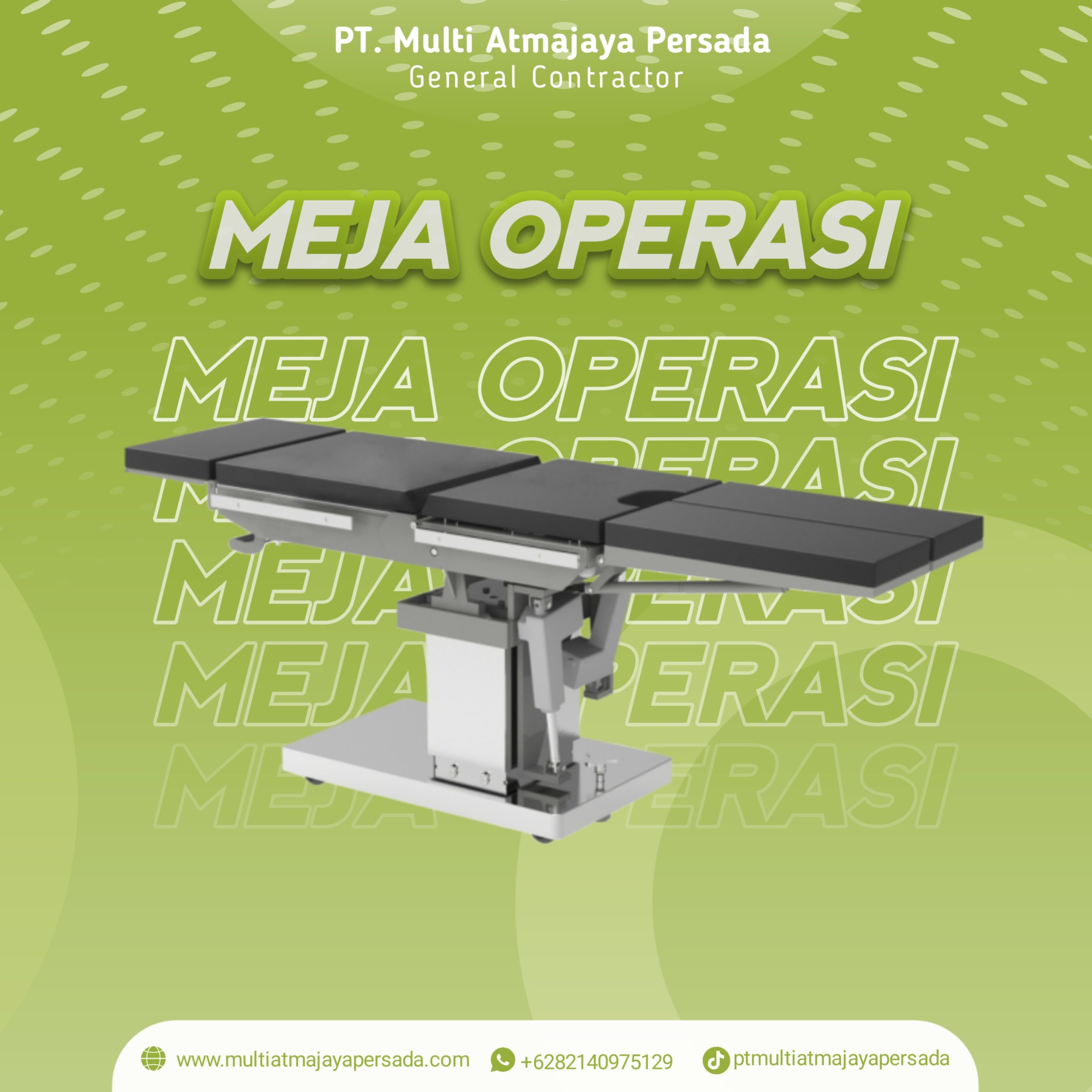 MEJA OPERASI - PT. Multi Atmajaya Persada - Kontraktor MEP Surabaya